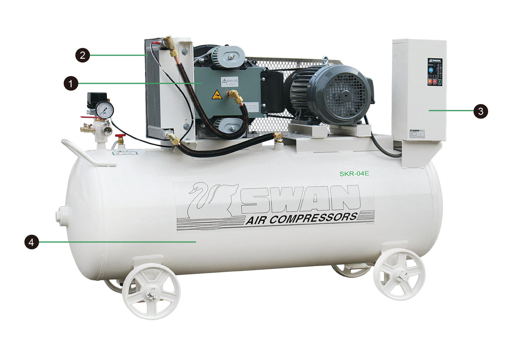 Portable scroll air compressor store